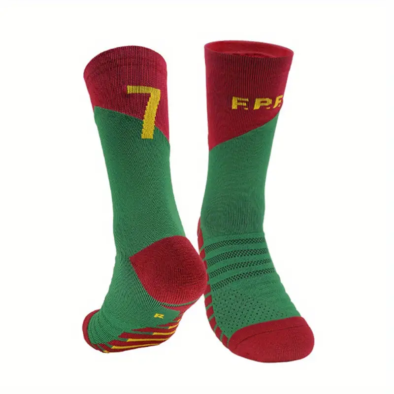 Messi Ronaldo Soccer Socks – Soccer Zone